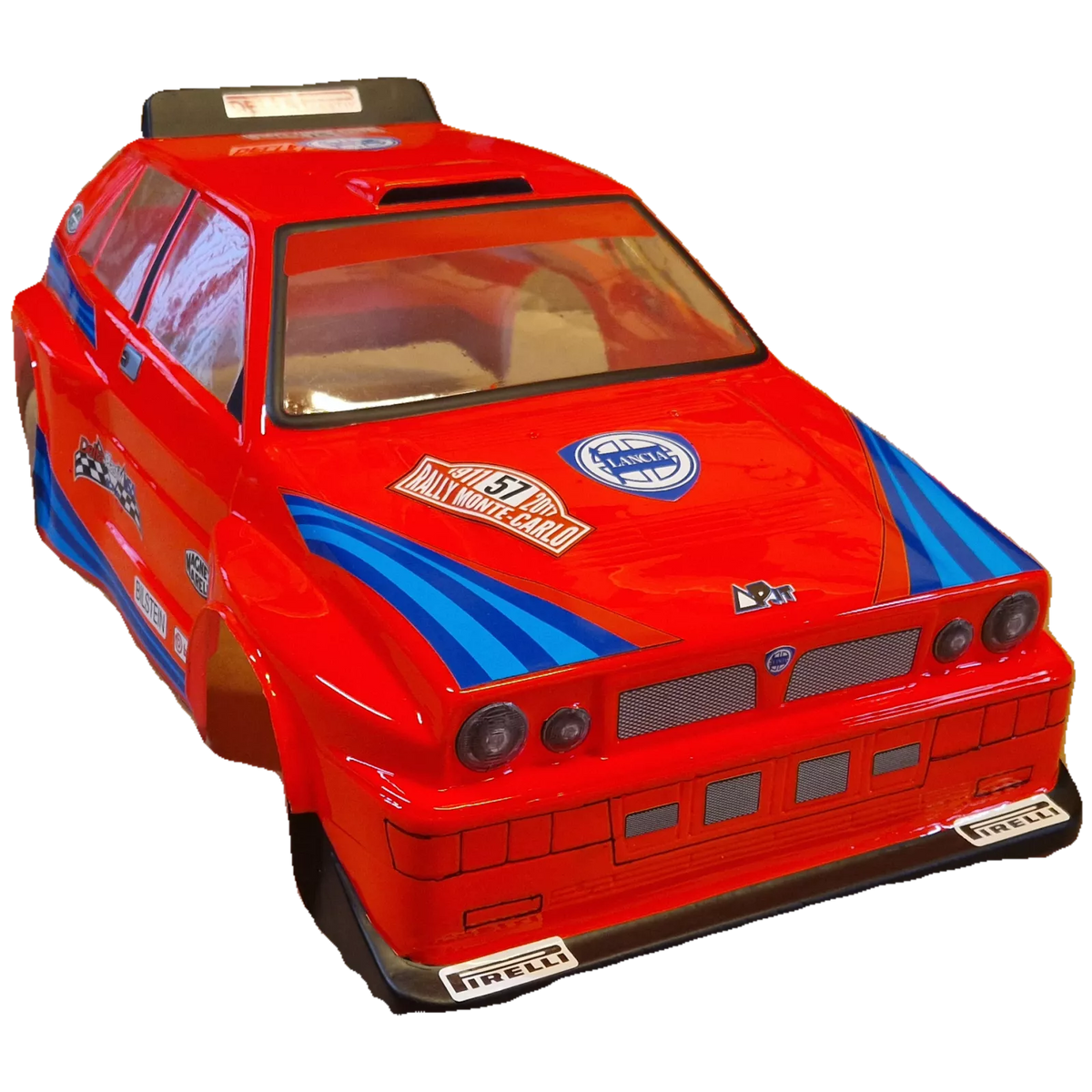 1/10 LDI Rally Clear RC Car Body | Delta Plastik